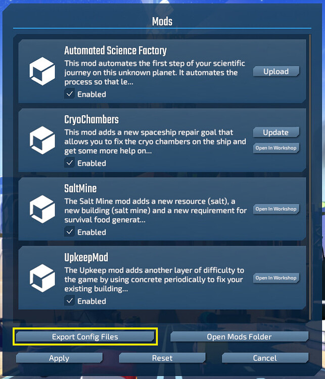 InfraSpace Modding Tutorial: Changing existing parameters - IS Mods - Dionic Software Forum